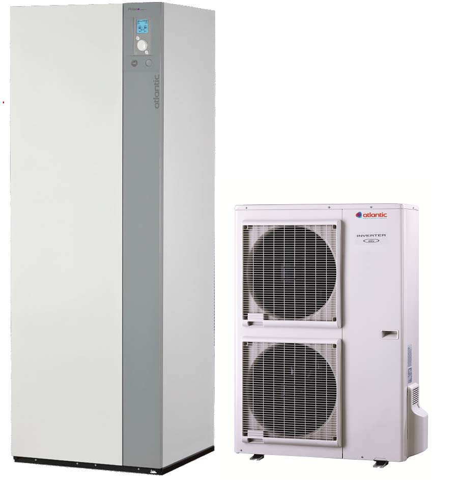 Šilumos siurblys oras/vanduo Atlantic Alfea Excellia Duo A.I. TRI 11 ...